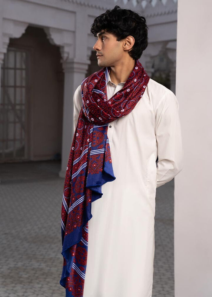 Sindhi Ajrak - Men